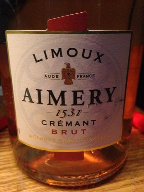 FMN - 01-19 - Aimery Crémant de Limoux AOC Rosé Brut / France - The ...